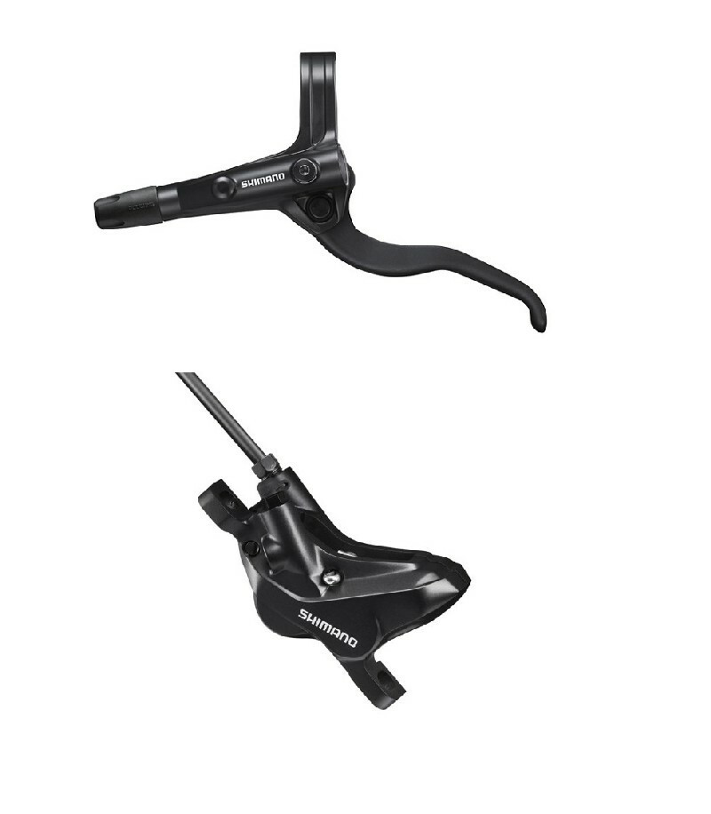 Frana pe disc Shimano BL-MT401(L) BR-MT420(F) fara adaptor placute ...