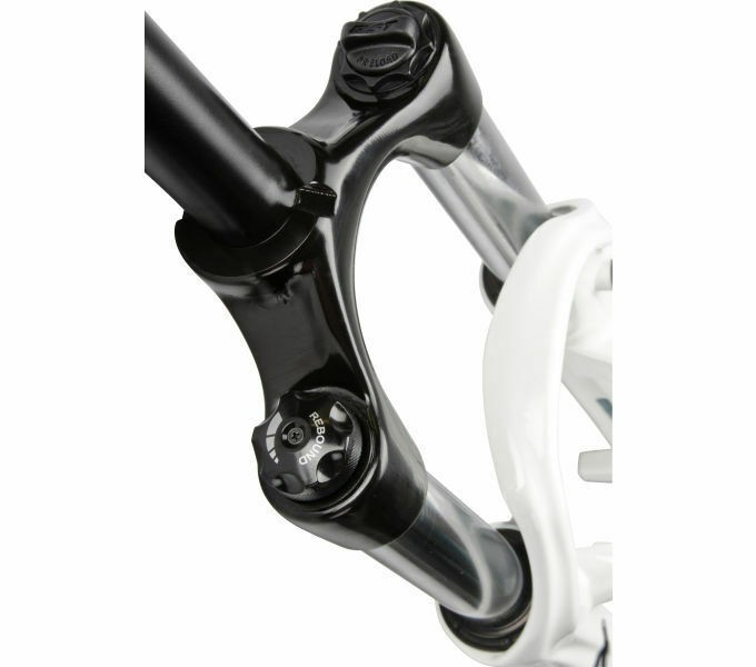 Furca telescopica RST 26" Dirt RA 100mm, Alba