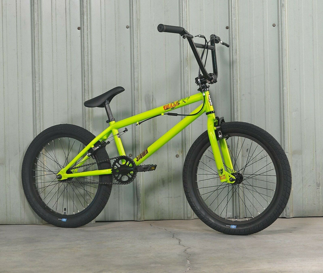 Bicicleta BMX SIBMX Draak FS-1 - verde