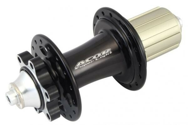 Butuc spate al.7075 CNC Acor 'AHU21001R' 36H, rosu