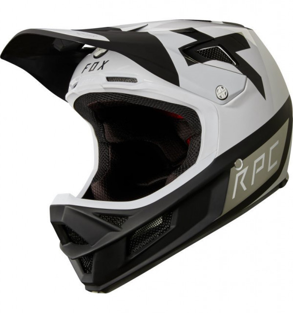 Casca Fox RPC Preest helmet wht/blk