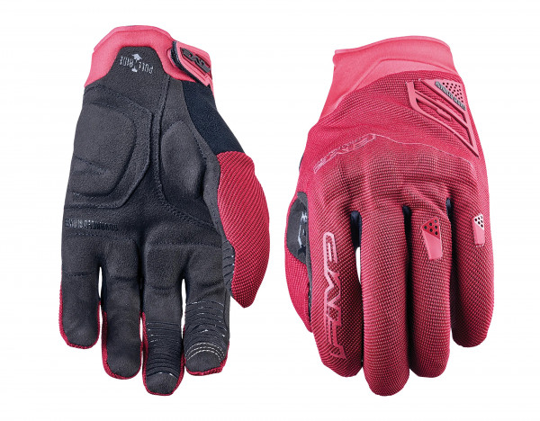 Manusi Five Gloves degete lungi, XR-Lite Protech Evo unisex, burgundy
