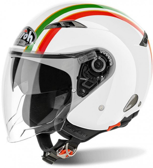 Casca Airoh City One style gold gloss