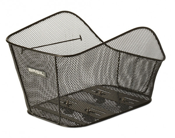 Cos bicicleta spate Basil Icon L black, close meshed