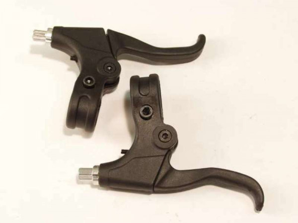 Maneta frana MTB, tip V, pvc, pereche