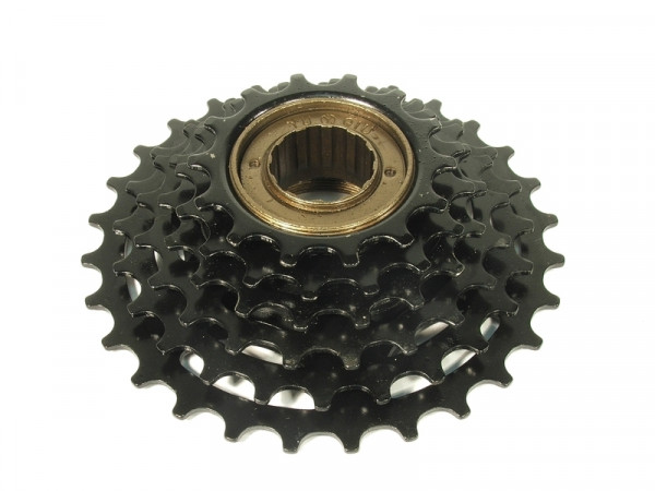 Pinione - FW, 14-28T, 6 viteze, simplu, negru