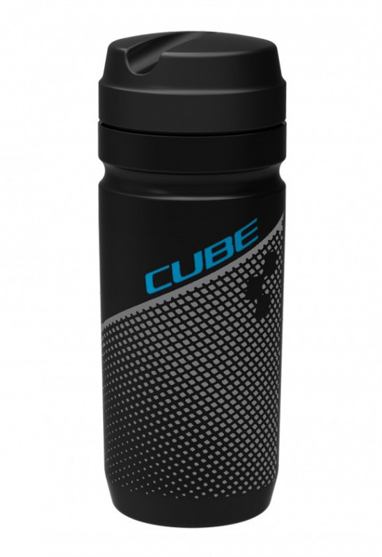 Bidon Cube Toolbottle 600ml negru/gri/albastru