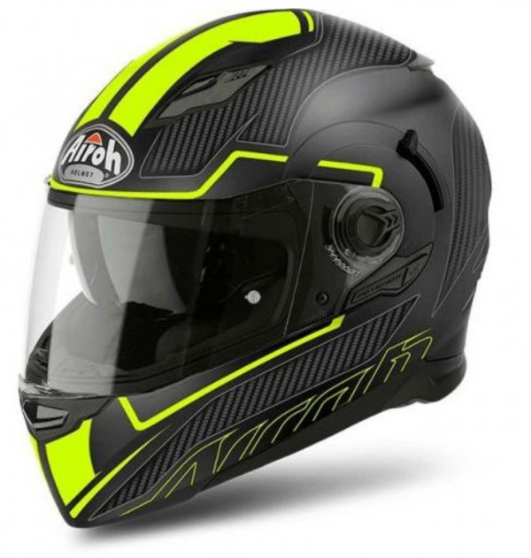 Casca Airoh Movement-S Faster yellow matt