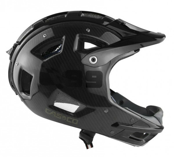 Casca Bicicleta Casco MTB.E Full Face Carbon 1453 - negru
