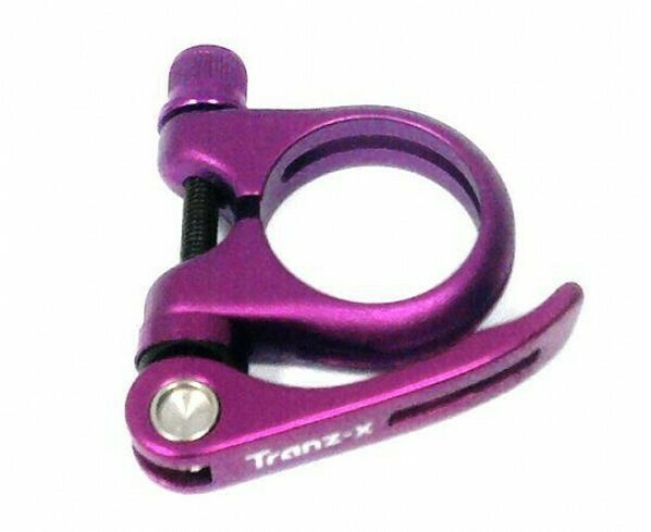 Colier tija sa cu excentric Tranz-X, alu.forjat, 35mm, mov anodizat, AM