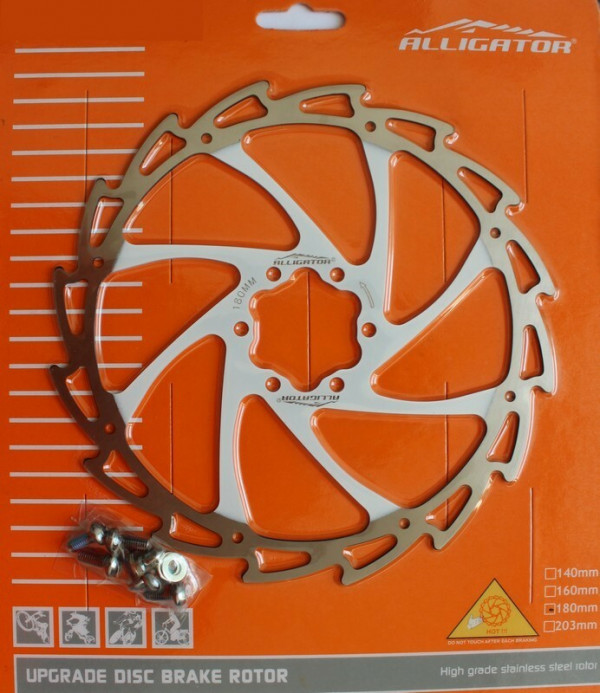 Disc- Alligator- Wind Cutter, R12WH, 180mm, alb