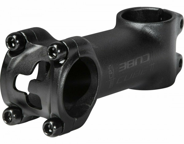 Pipa Cube Performance Pro 6°, L 75mm, 1-1/8', 31.8mm, glossy black'n'grey