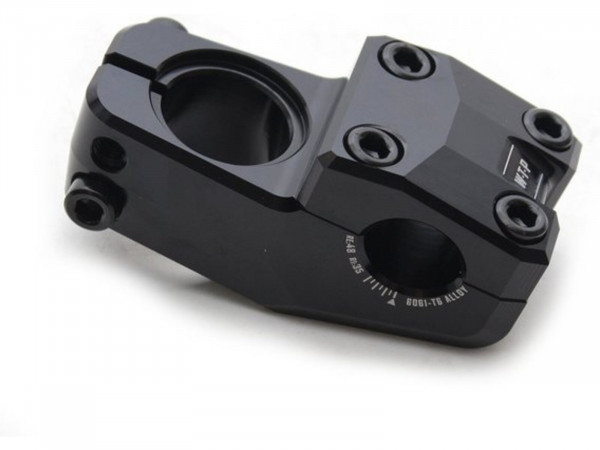 Pipa WTP H/Bar Stem Gooseneck Toploader 22,2 mm 35 mm rise, negru