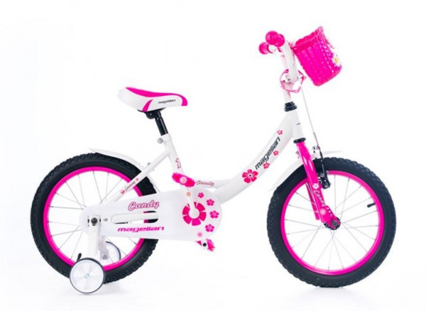 Bicicleta Magellan Candy 16' white/pink