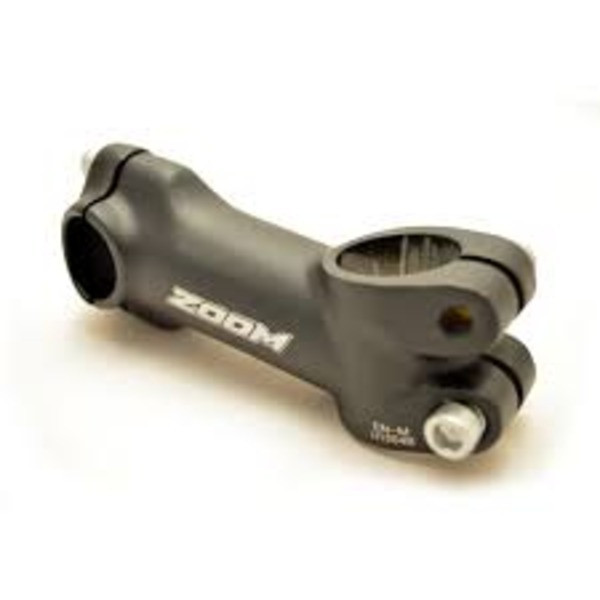 Pipa ghidon - ZOOM, A-HEAD, alu, 28.6 / 25.4, 60, +15º, negru mat