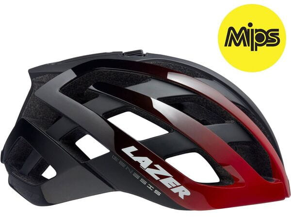 Casca Lazer Genesis MIPS CE/ Red Black