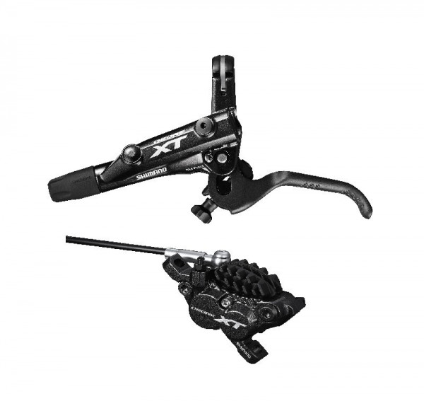 Frana pe disc Shimano Deore XT BL-M8000(L) BR-M8020(F) metal 1000mm negru