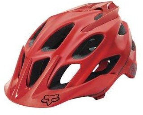 Casca Fox Mtb-Helmet Flux Solids helmet red