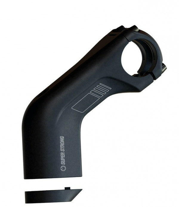 Pipa ghidon by.Schulz Alpha SDS negru, 80mm/35, 31.8mm