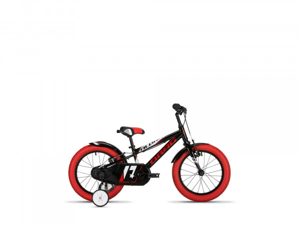 Bicicleta copii Drag 18 Alpha - negru rosu