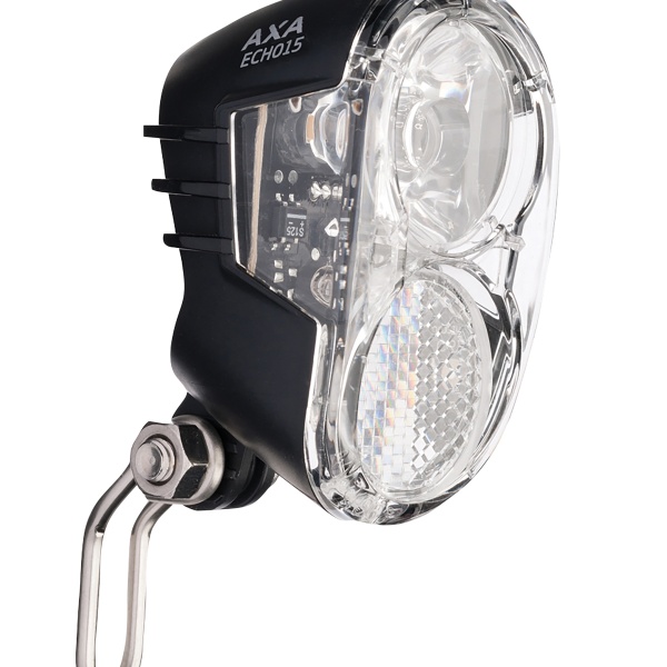 Lumina fata LED AXA Echo 15 switch, 6V, 15 Lux, Dinam