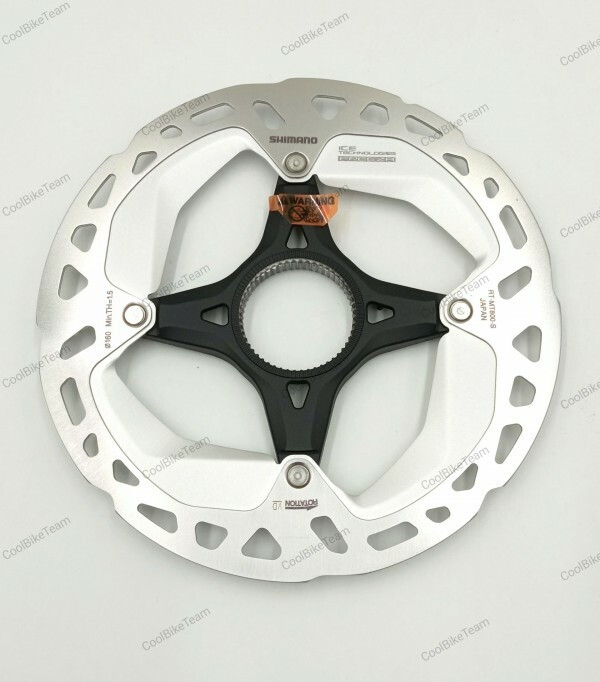 Rotor Disc Shimano Deore XT RT-MT800-S, 160mm, include piulita de ...