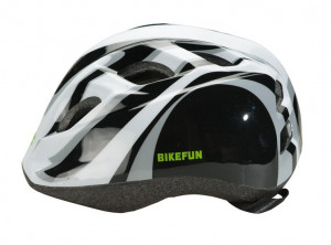 Casca Bike Fun Junior negru/alb