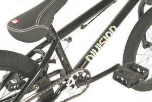 Bicicletă BMX Freestyle Division Blitzer 18" 2021 Black/Polished