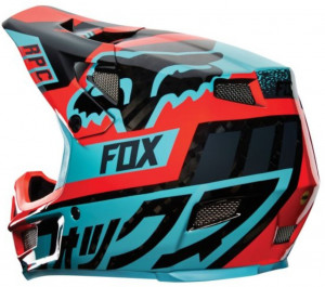 Casca Fox MTB-Helmet Rampage Pro Carbon helmet aqua