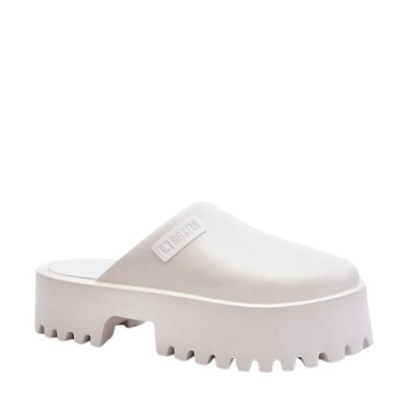 Slapi cu platforma BIG Alb