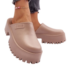 Slapi cu platforma DANIELA Beige