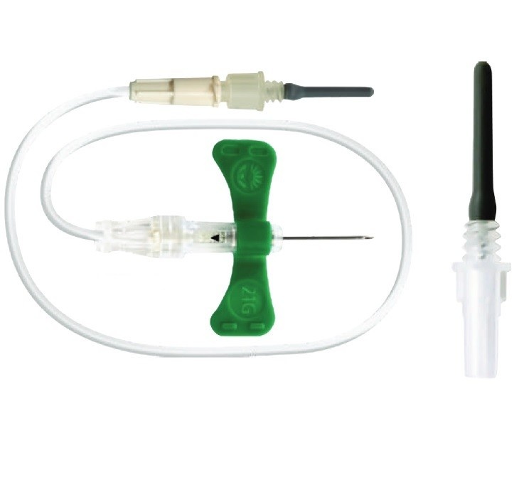 Set pentru recoltare sange cu ac si adaptor pentru luer