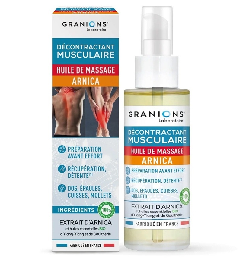 LGN Decontractant Muscular - Ulei de masaj cu arnica 100 ml - Granions ...