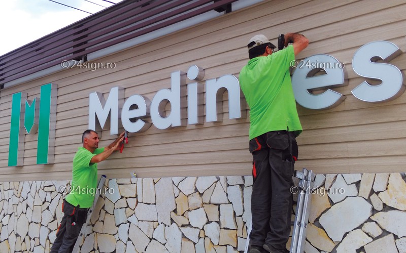 Reclame Aluminiu - LED