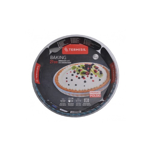 Termisil Vas Termorezistent Formă pentru Tartă 27 cm