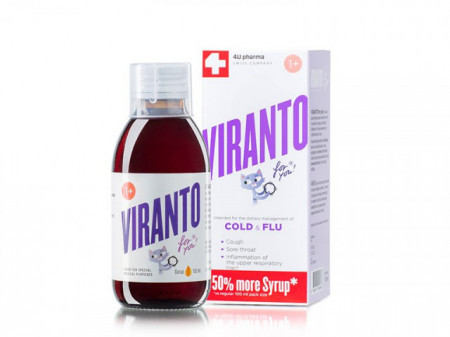VIRANTO 1+ sirup 100ml