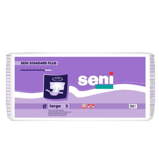 Seni Standard Plus LARGE 3 pelene 30 komada