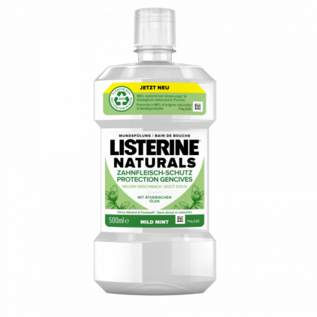 LISTERINE NATURALS MILD rastvor 500ml