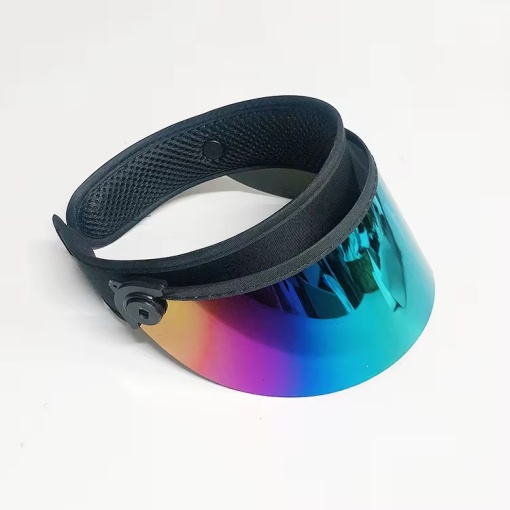 Sapcă pentru Protecție Solară UVA-UVB, Parasolar Reglabil 360 Grade ...