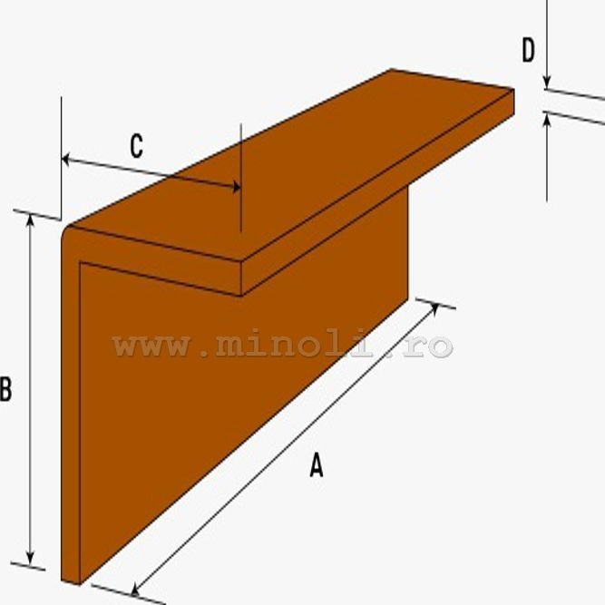 Coltare carton 45*45*3*900 mm 50 buc/ set