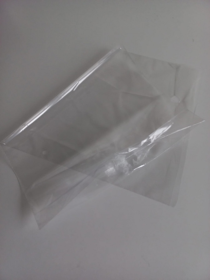 Pungi CAST 250*350 mm cu pliu la baza, gaura de aerisire si gauri ...