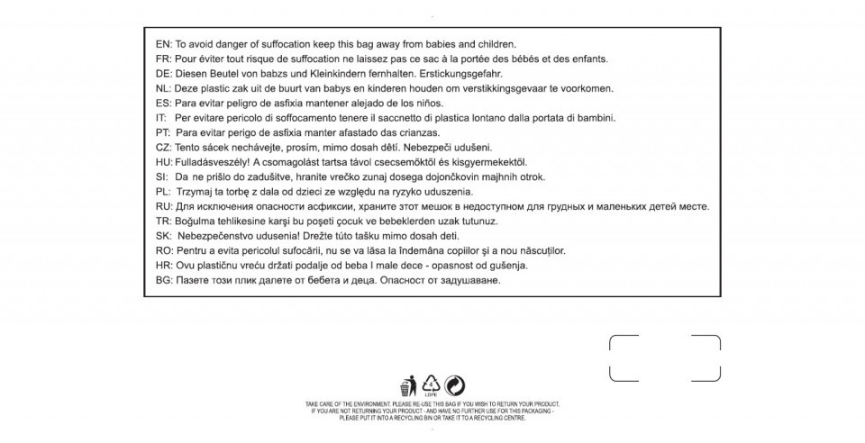 Pungi CAST cu clapeta adeziva, 300*400 mm, imprimate cu text de ...