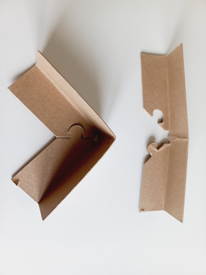 Coltare carton profil R 45*45*2.5*210 mm