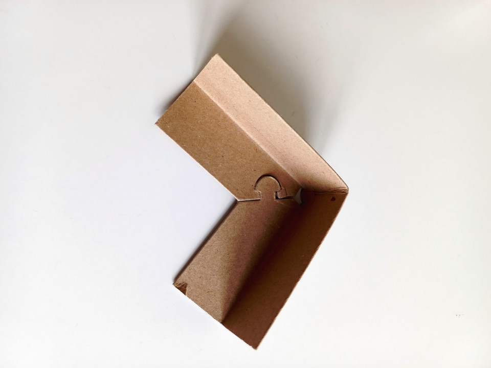 Coltare carton profil R 45*45*2.5*210 mm