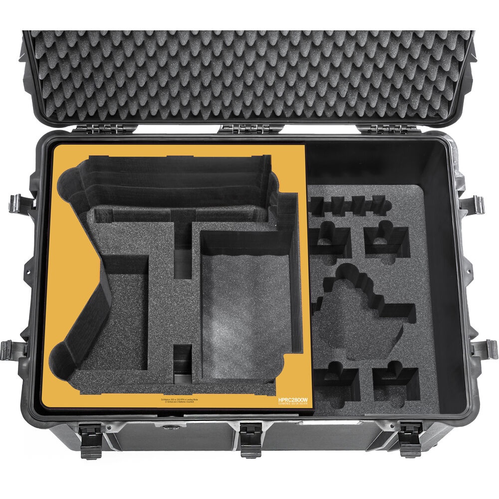 HPRC S-M350-2800W, Hard Case cu roti, personalizat pentru DJI Matrice ...