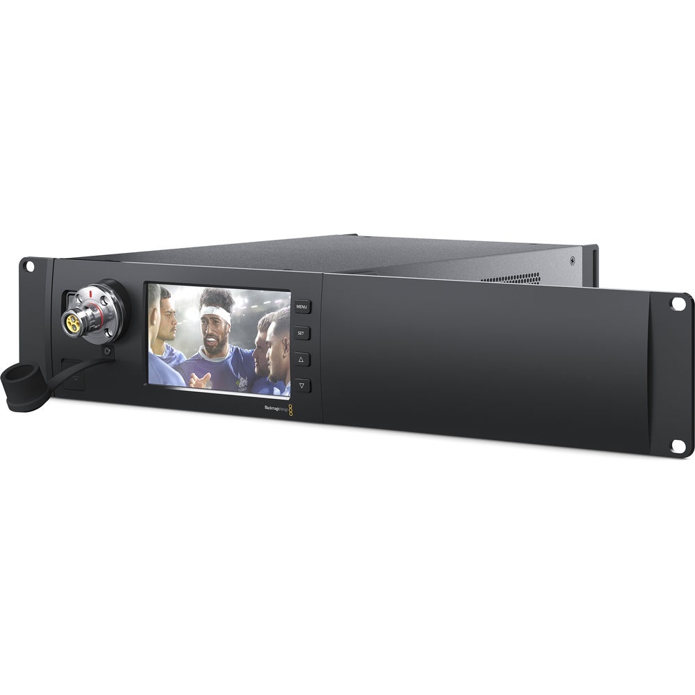 Blackmagic Studio Fiber Rack Kit, 2 RU | vivomag.ro