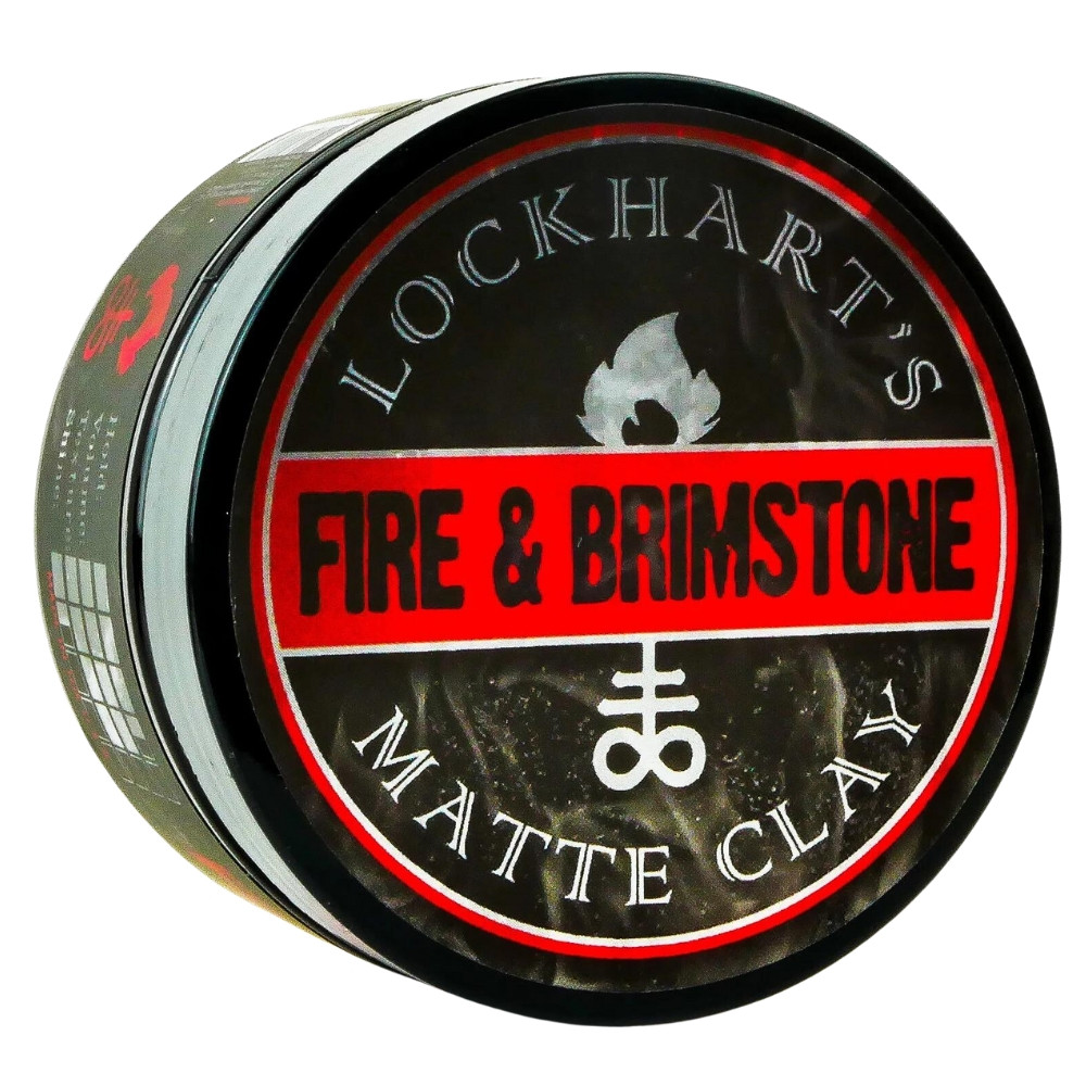 Ceara de par Lockhart's Fire & Brimstone Matte Clay 105gr