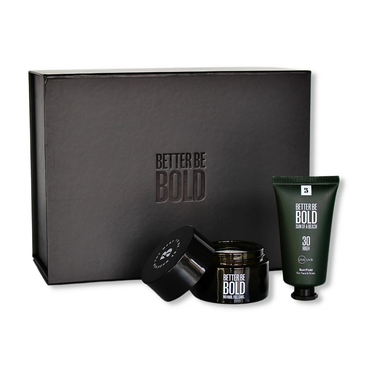 Set cadou ingrijire chelie Better Be Bold Gift box for sunny bald heads