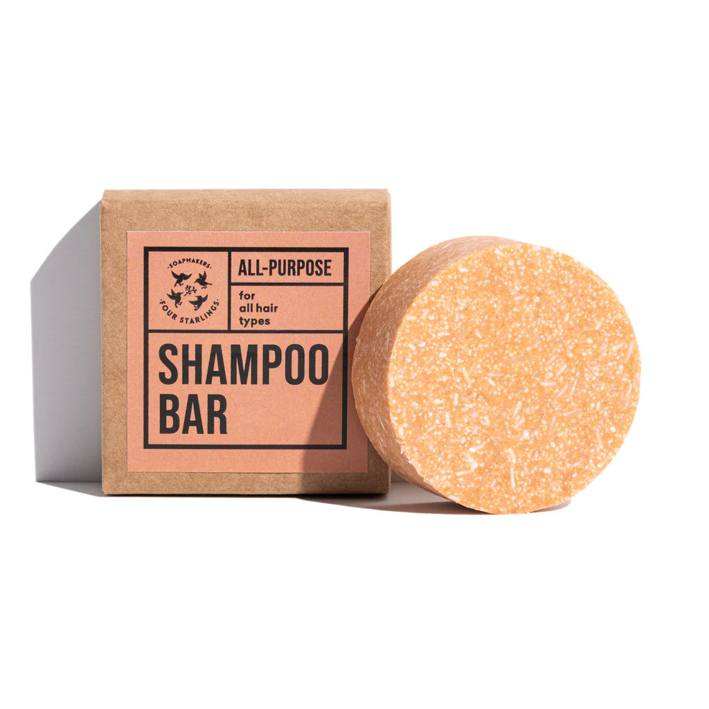 Sampon universal pentru par Four Starlings All-Purpose Hair Shampoo Bar 75g