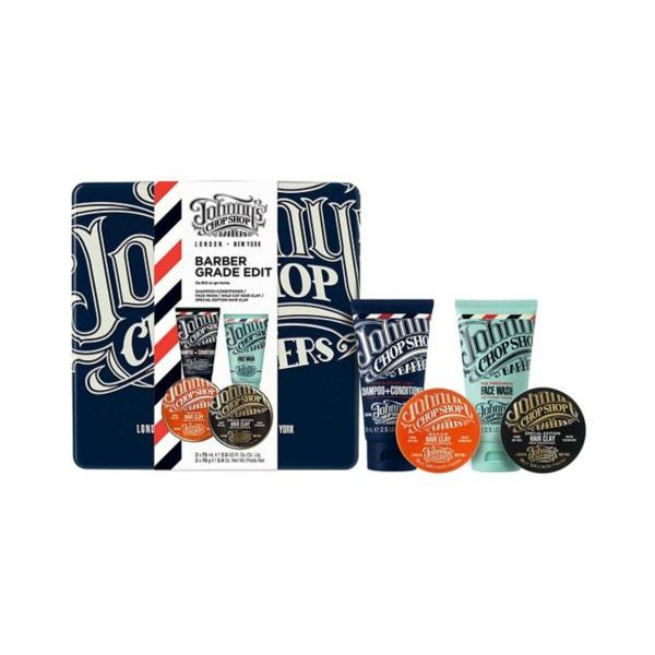 Set cadou îngrijire păr Johnny's Chop Shop Stash Box Gift Set